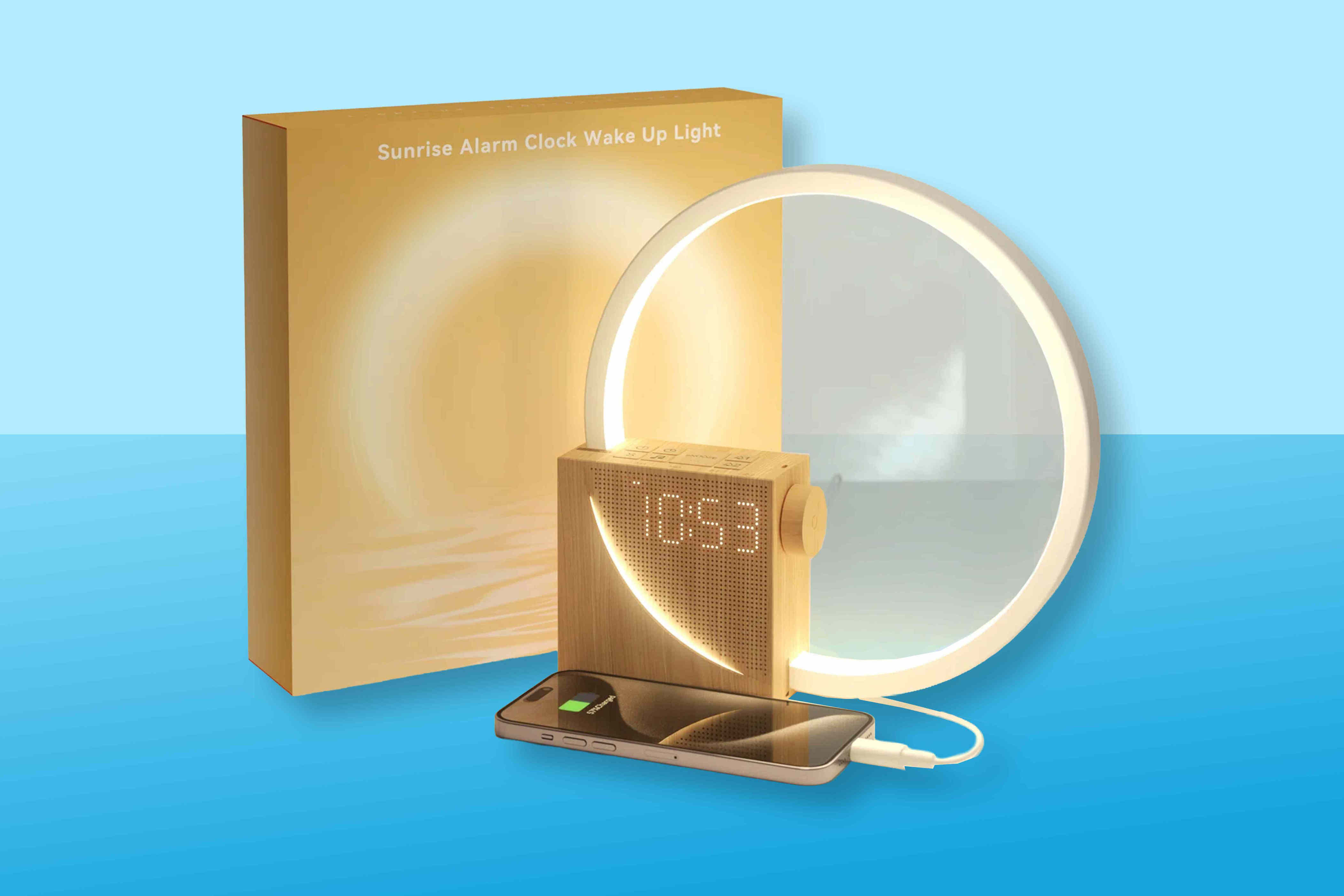 Deep sleepers say this sleek sunrise alarm clock is a peaceful way to ...