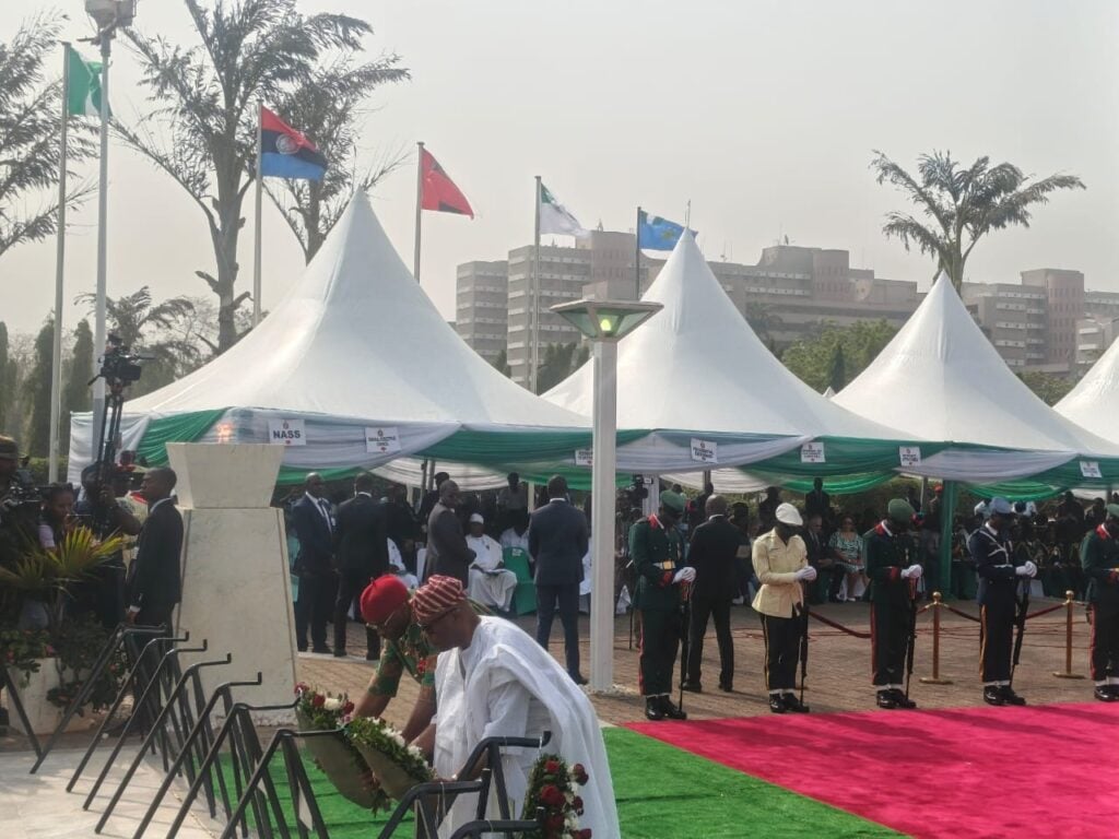 Armed Forces Remembrance Day: Tinubu, others honour fallen heroes