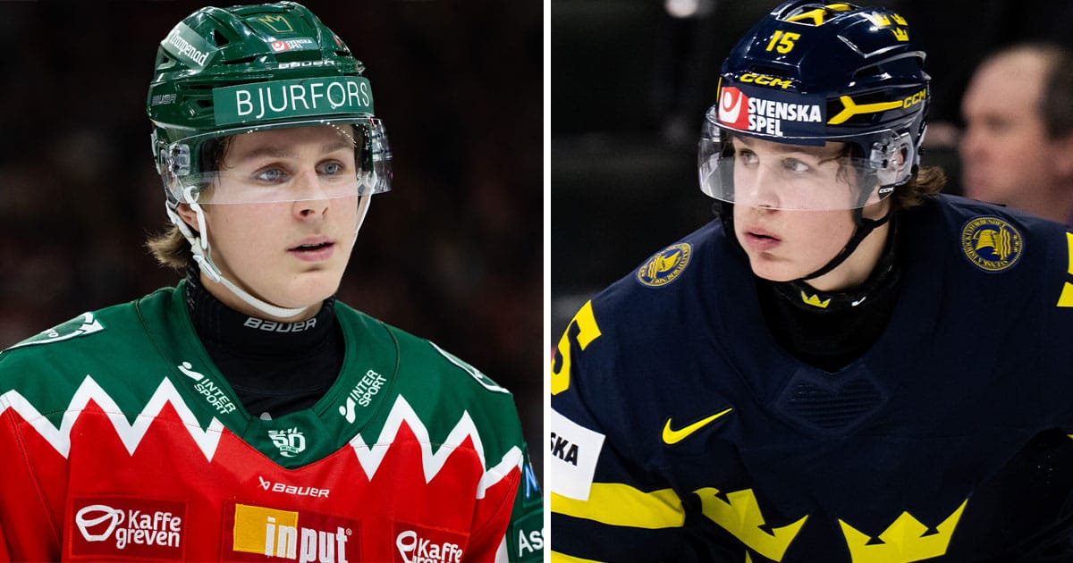 Stort bakslag för Ivar Stenbergs inför NHL-draften – nya beskedet