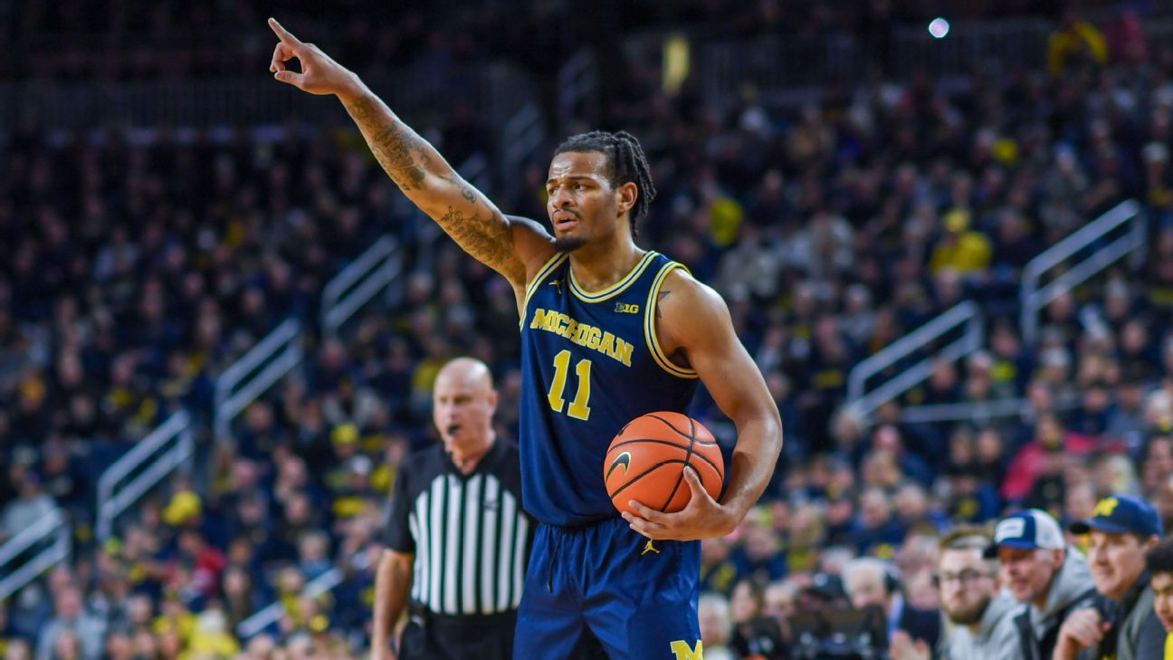 Men's basketball power rankings: UConn rises as Michigan, Iowa State fall