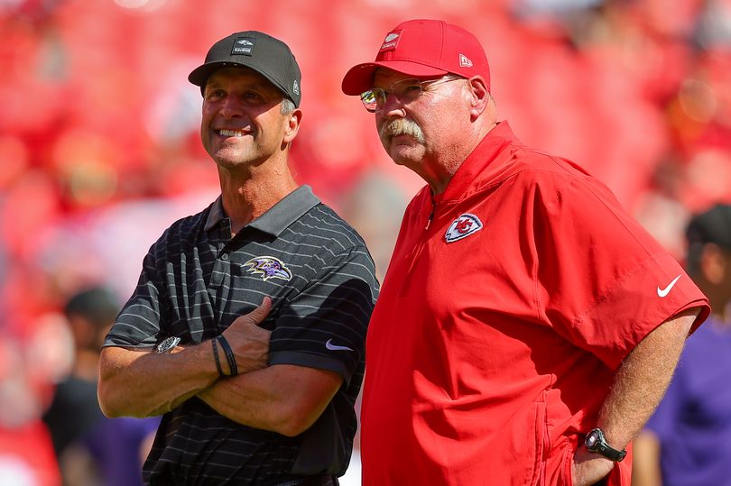 Giants pulled Chiefs-Andy Reid move to hire John Harbaugh as staggering ...