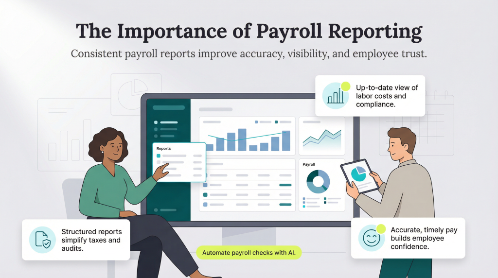 What are payroll reports?