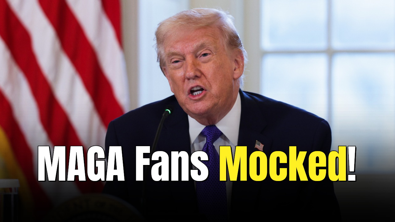 Trump mocks his MAGA supporters