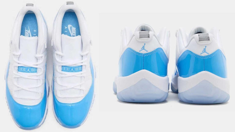 Michael Jordan’s 'University Blue' Air Jordan 11 lows are taking ...