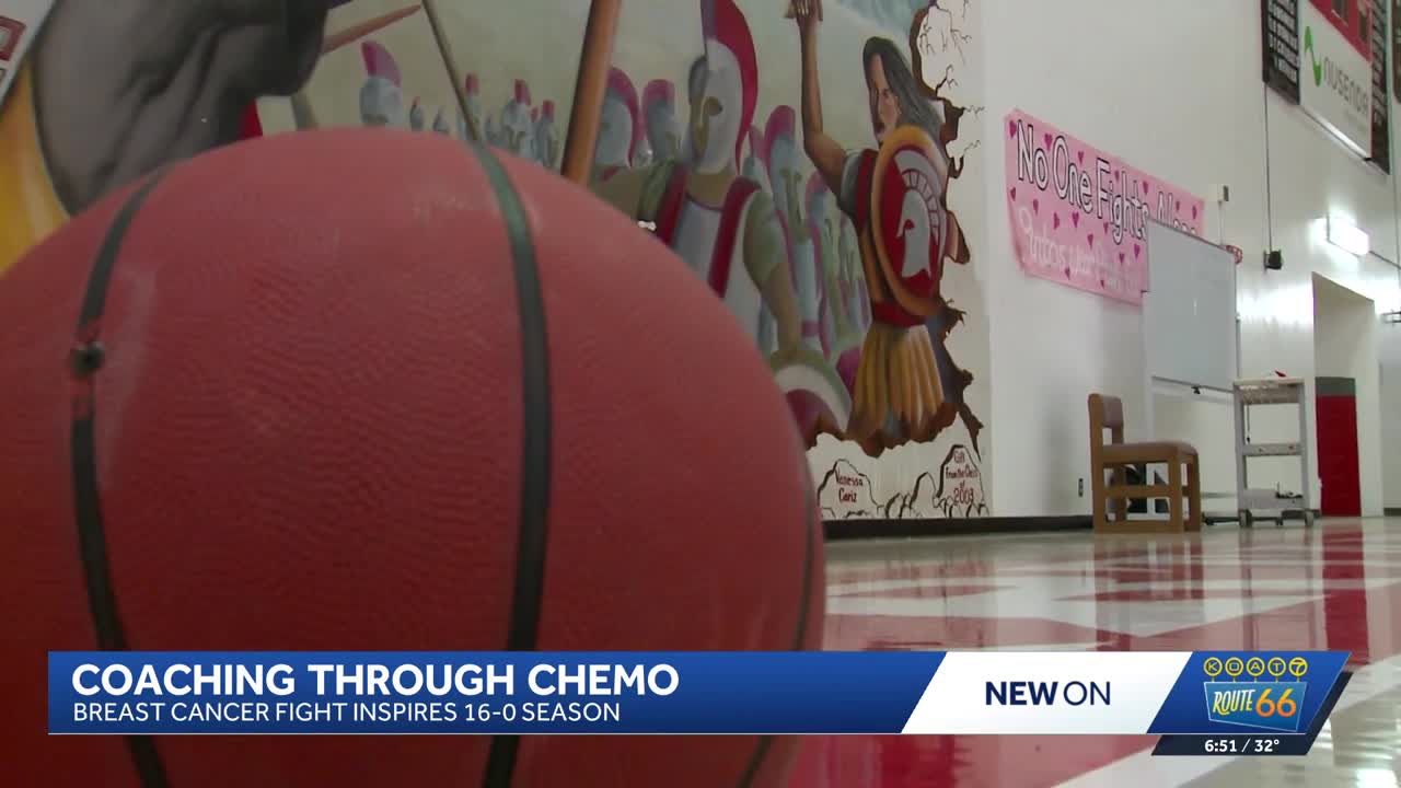 Bernalillo High School coach fights cancer while leading undefeated team