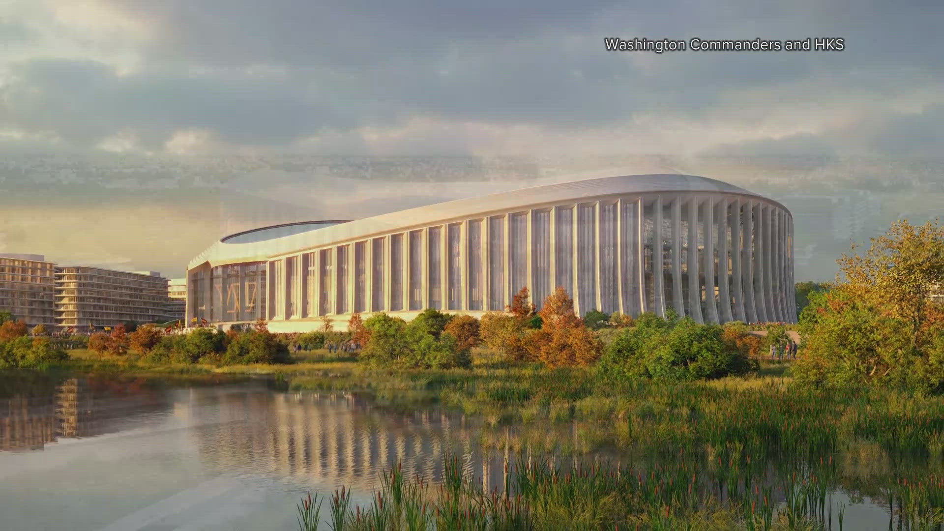 Commanders unveil stadium renderings on old RFK Stadium site