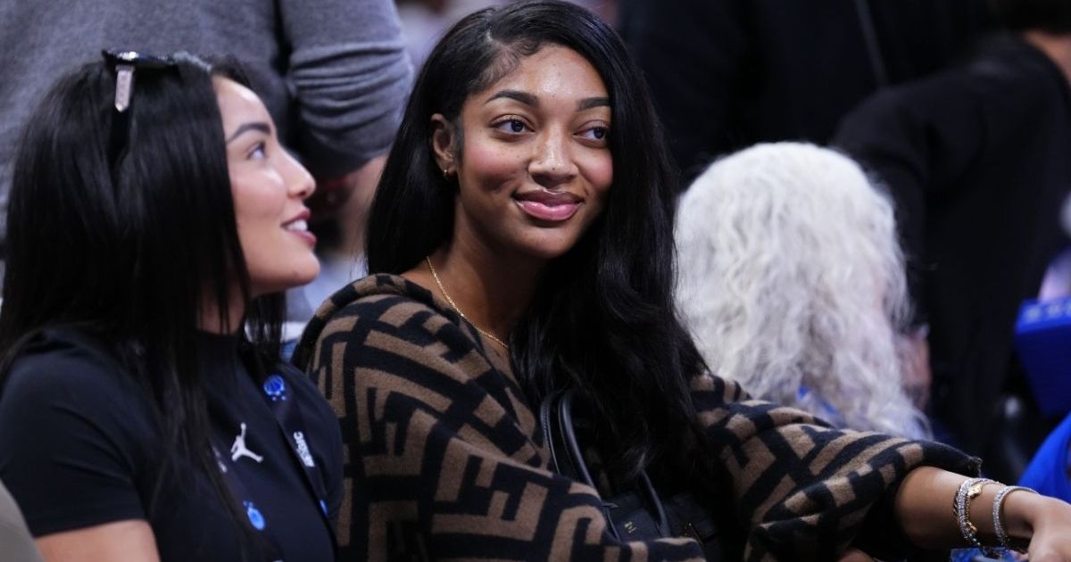 Angel Reese's knit minidress comes with rips & holes