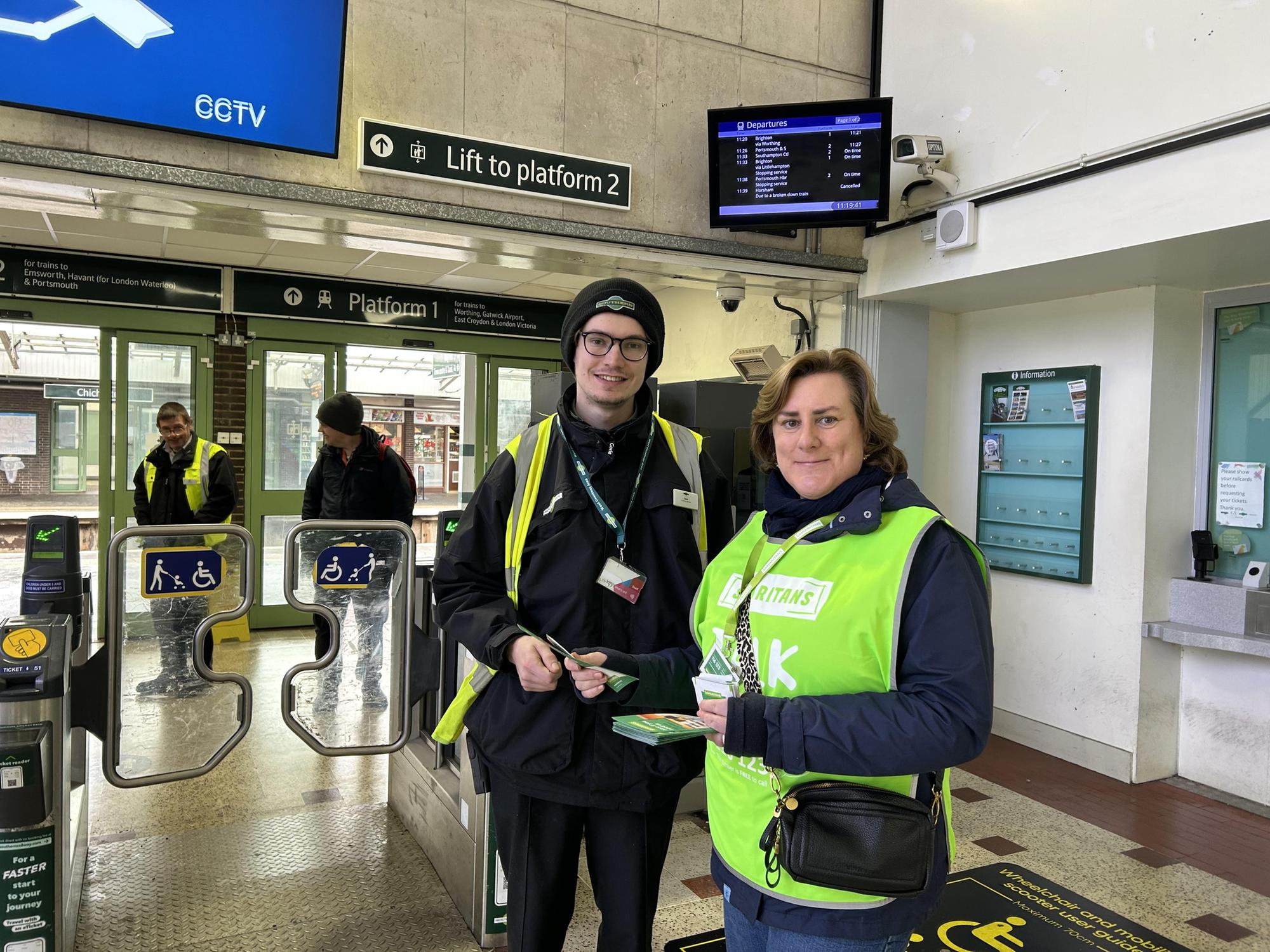 Samaritans set to meet Chichester commuters to dispel the myths of ...