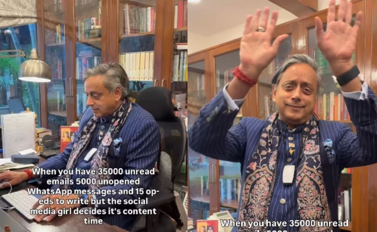 'Do the Swifties agree?' Shashi Tharoor grooves to hit Taylor Swift song