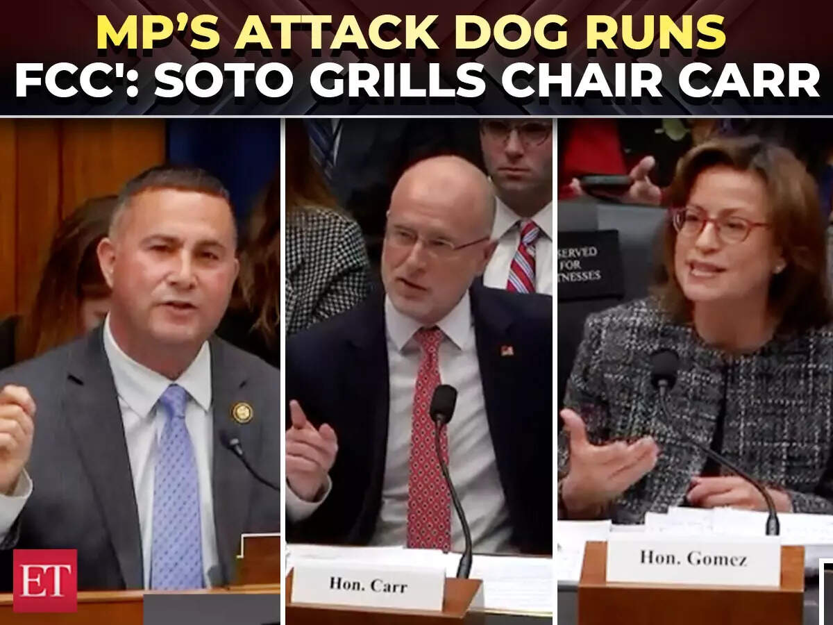 First Amendment under fire: Soto torches FCC chair for silencing Trump critics at fiery hearing