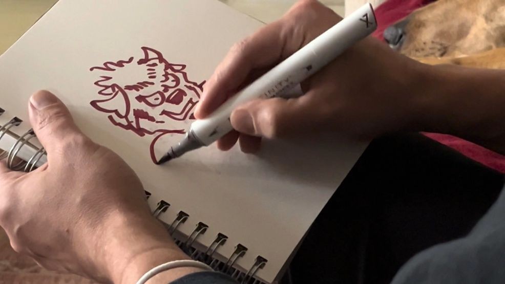 IU artist captures Hoosiers' championship journey with commemorative ...