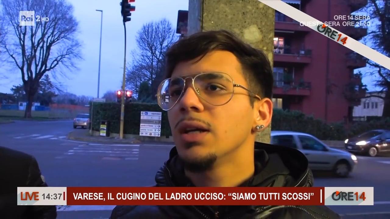Varese: il cugino del ladro ucciso: "Siamo tutti scossi" - Ore 14 del ...