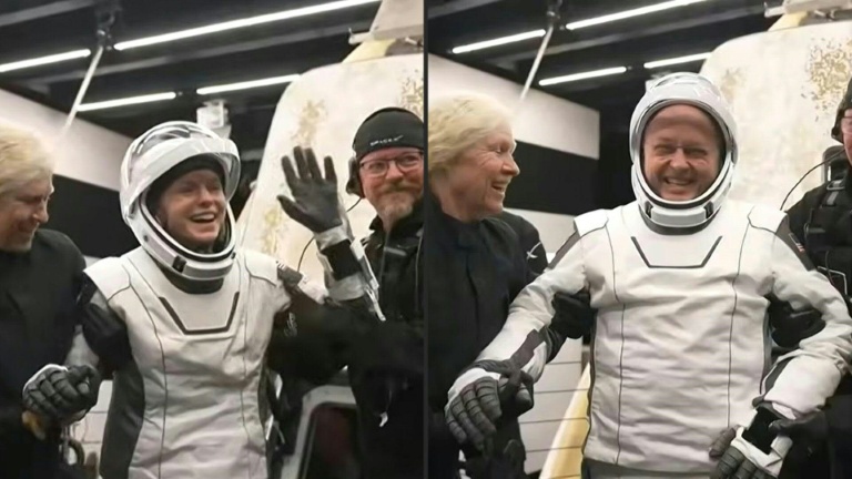 Cuatro astronautas de la EEI vuelven con éxito a la Tierra tras una ...