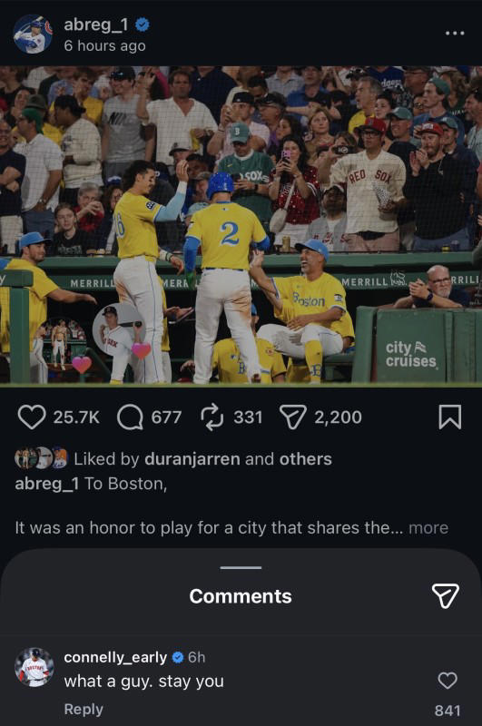 Red Sox's Connelly Early sends message to Alex Bregman before 2026 MLB ...