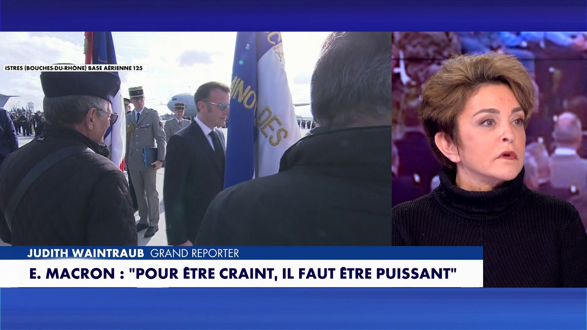 Judith Waintraub sur le discours d'Emmanuel Macron