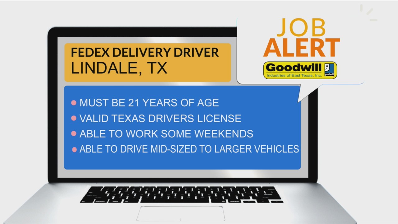 Job alert: FedEx delivery driver wanted in Lindale