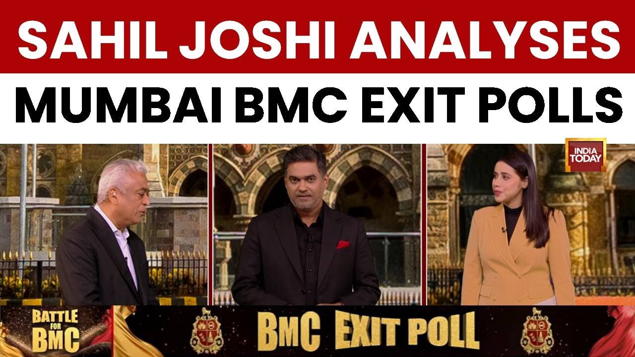 Sahil Joshi analyzes exit polls: BJP-led alliance set for major victory ...