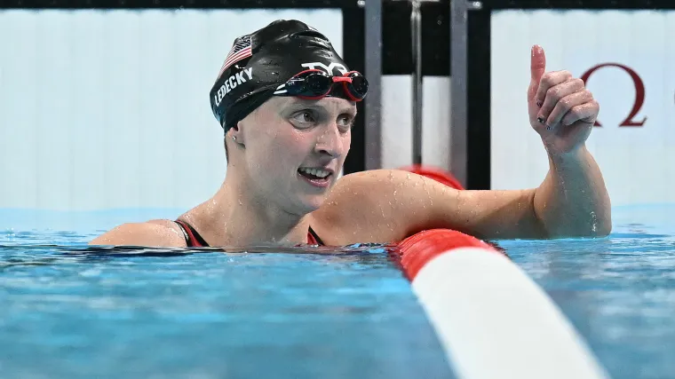 Katie Ledecky reminded us how much better she is at swimming than ...