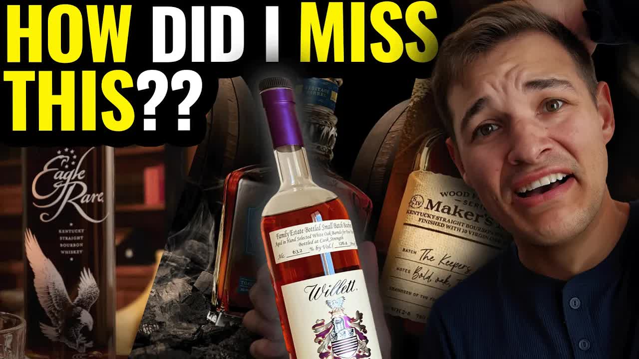 I can’t believe a gas station had this… bourbon hunting!