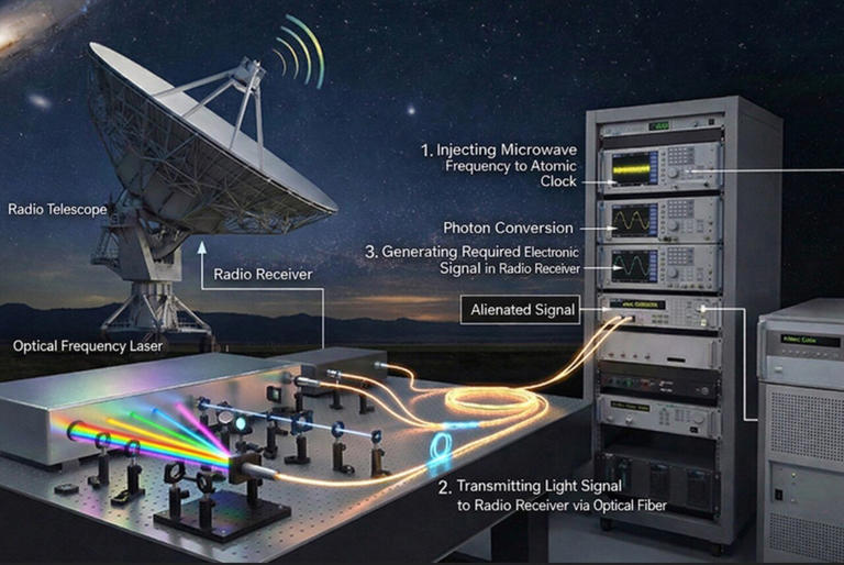 Frequency comb lasers enable clearer observation of black holes