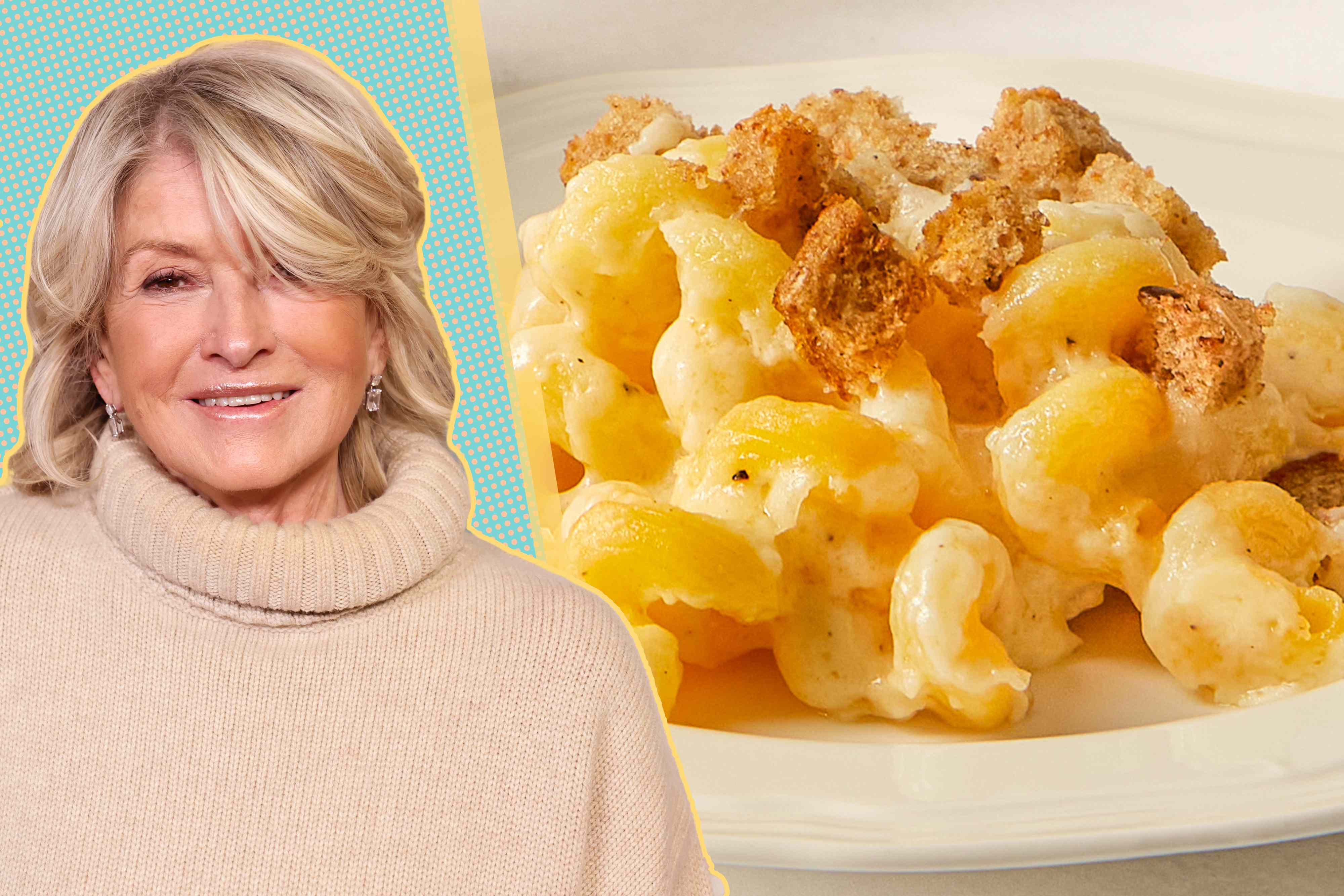 Martha Stewart's mac and cheese has a surprise ingredient I didn't expect