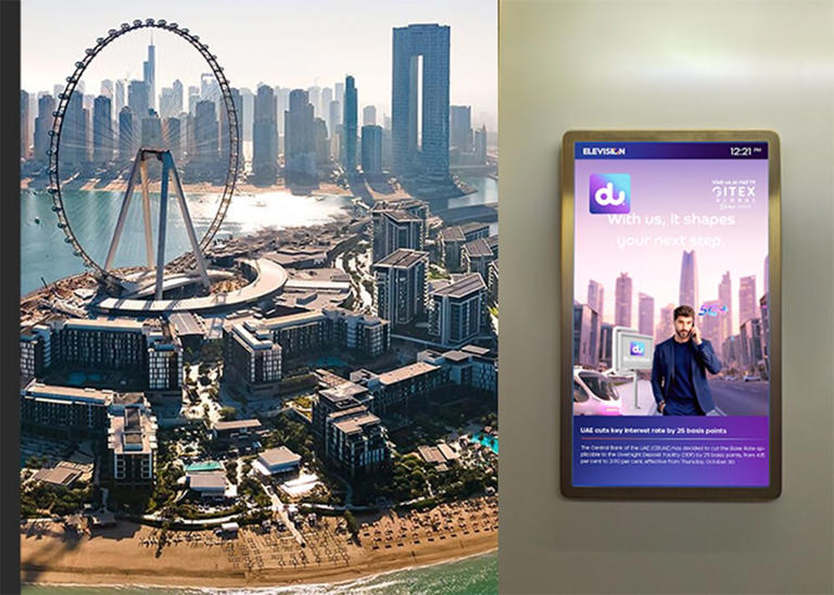 Elevision launches four DOOH residential media circuits in Dubai