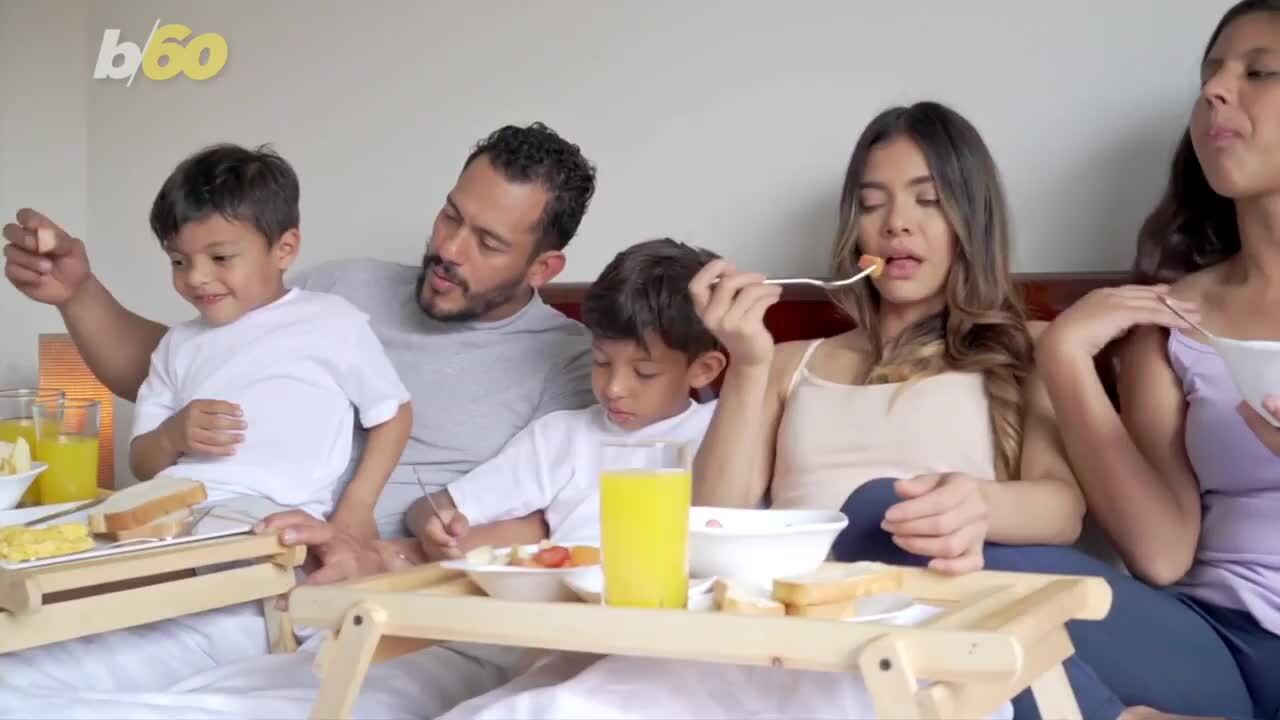 Why breakfast in bed hits different when you’re a guest