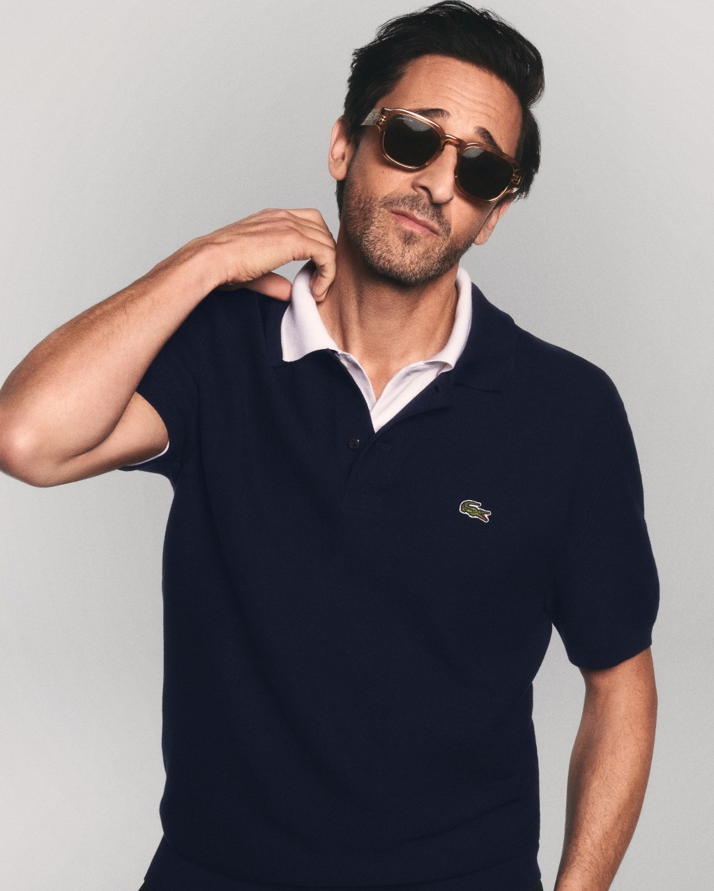 Adrien Brody named Lacoste global eyewear brand ambassador