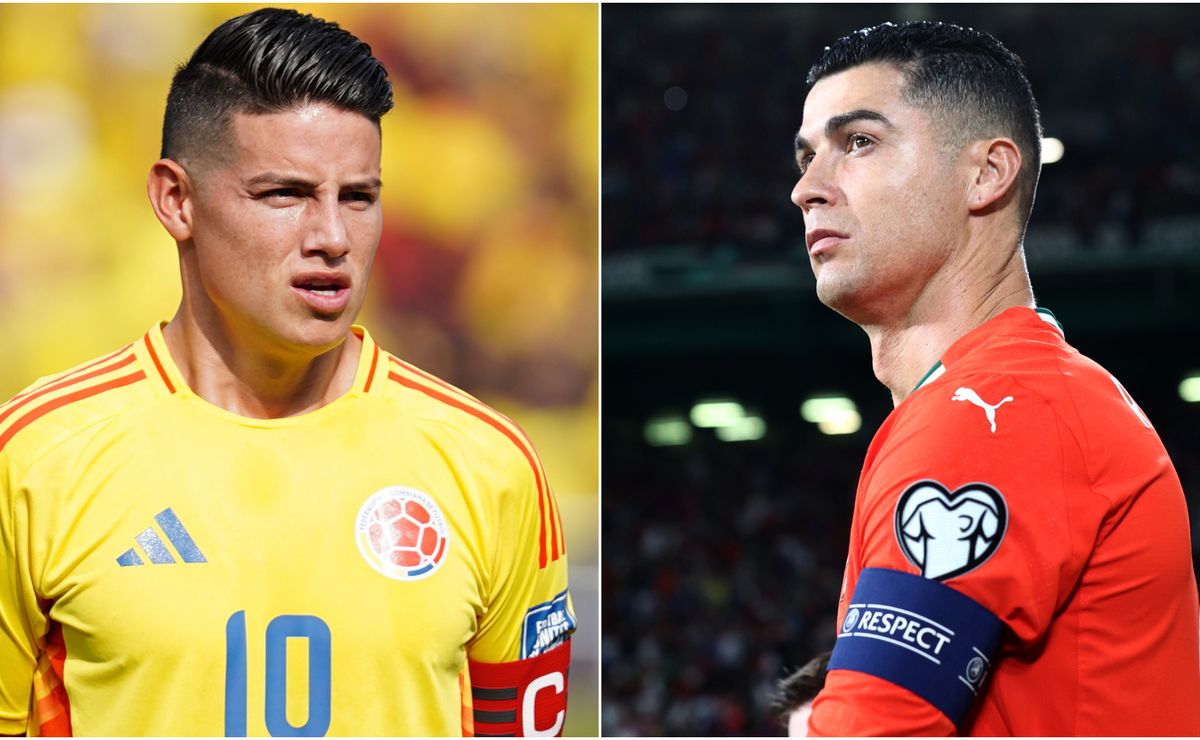 Cristiano Ronaldo vs. James Rodriguez fuels unprecedented 2026 World ...