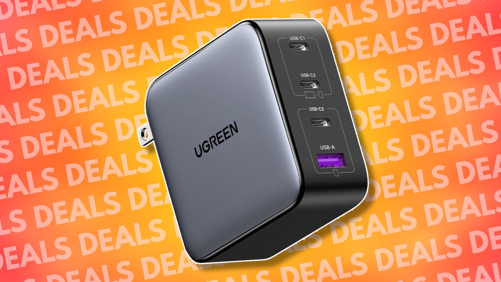 Save 40% on this fast, compact Ugreen 4-port charger