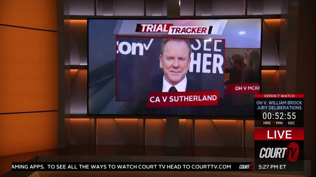 Actor Kiefer Sutherland accused of assaulting a ride-hail driver