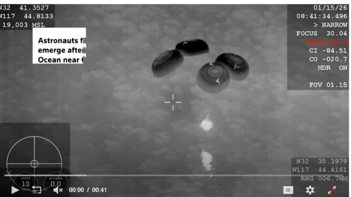 NASA astronauts abruptly return home in first-ever medical evacuation