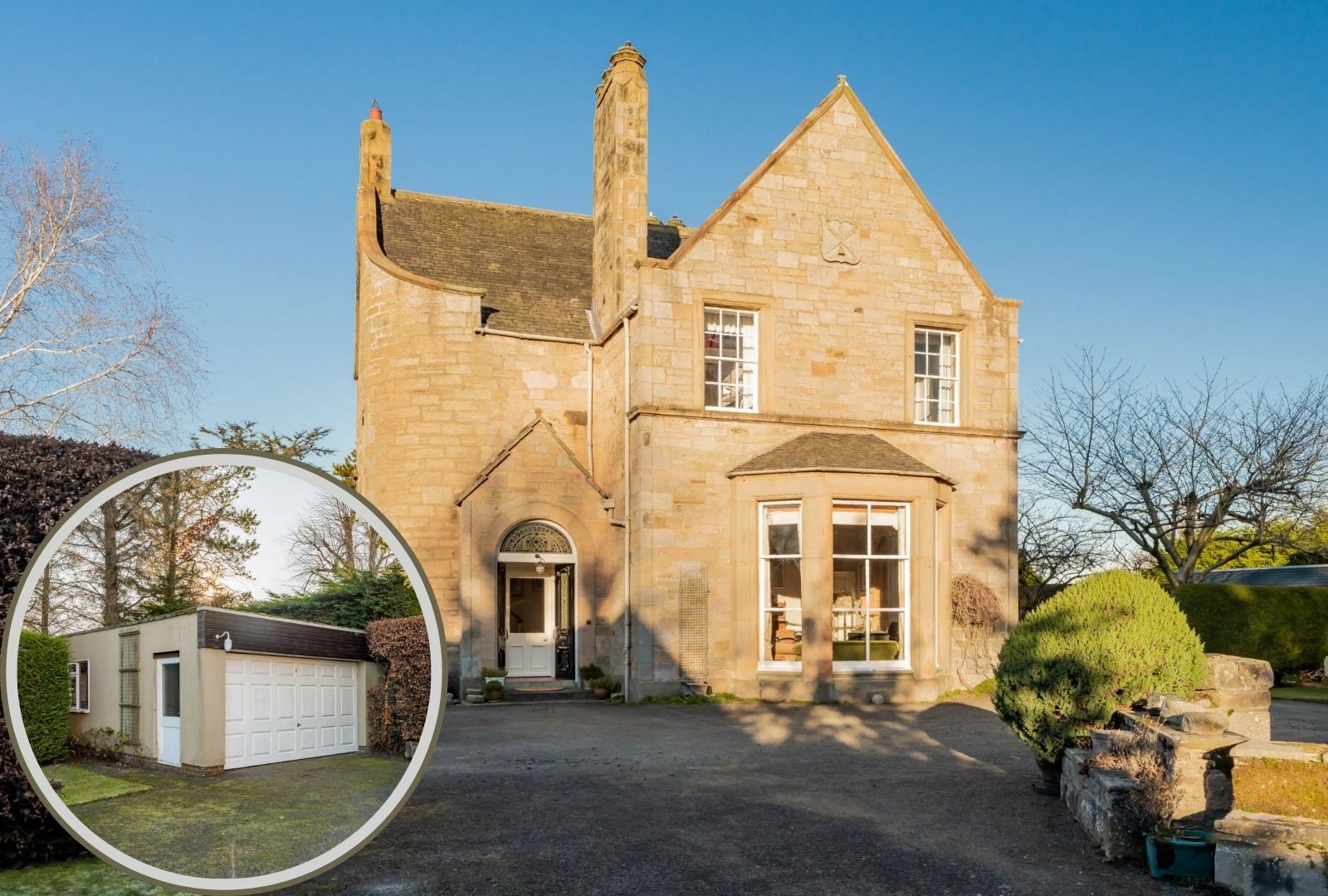 Historic Edinburgh four-bedroom detached house part of former 16th ...