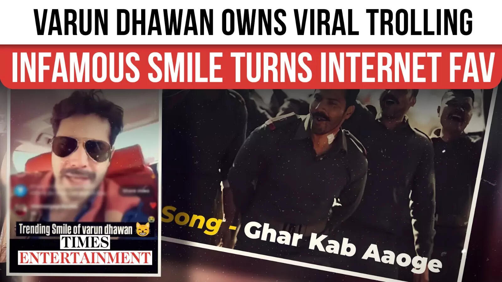 Varun Dhawan responds to Border 2 smile memes with wit, turning online ...