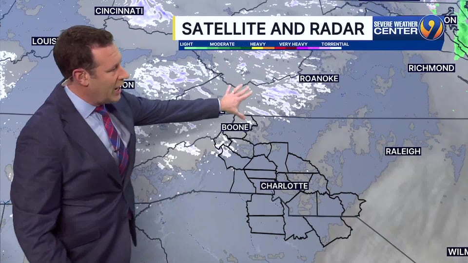 Thursday morning's forecast with meteorologist Keith Monday