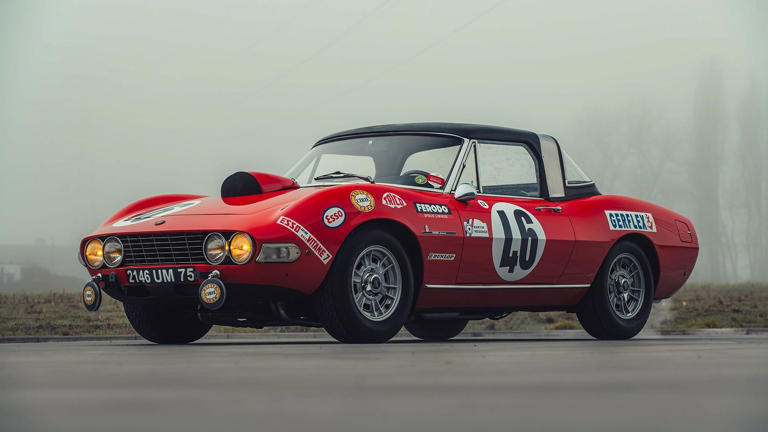 1967 Fiat Dino Spider with singular Le Mans history heads to market