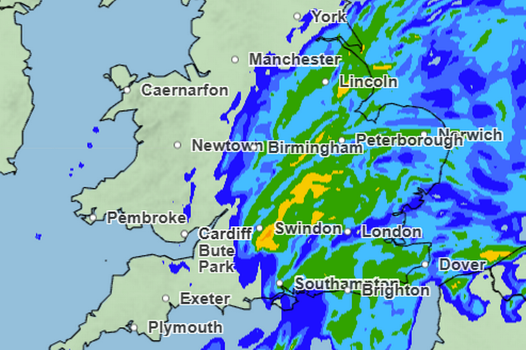 'Act now' warning with flooding expected as heavy downpours hit UK