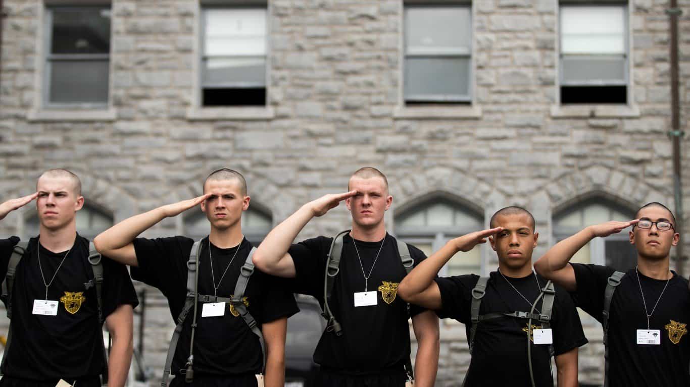 The world’s best military academy? It’s American, of course