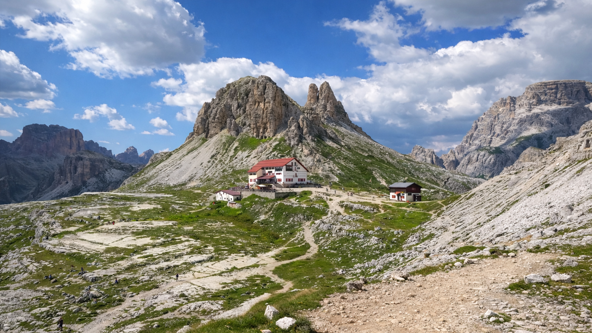 Senderismo en las Dolomitas: Experiencia en Tre Cime di Lavaredo (4K)