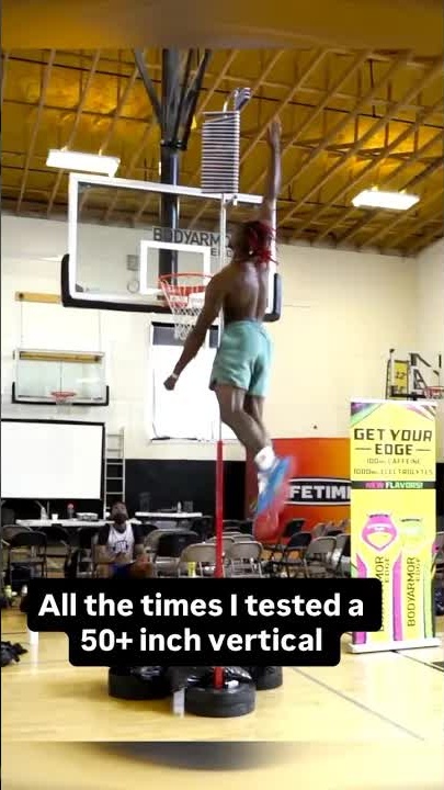 Testing 50+ inch vertical jump, Guinness World Record!