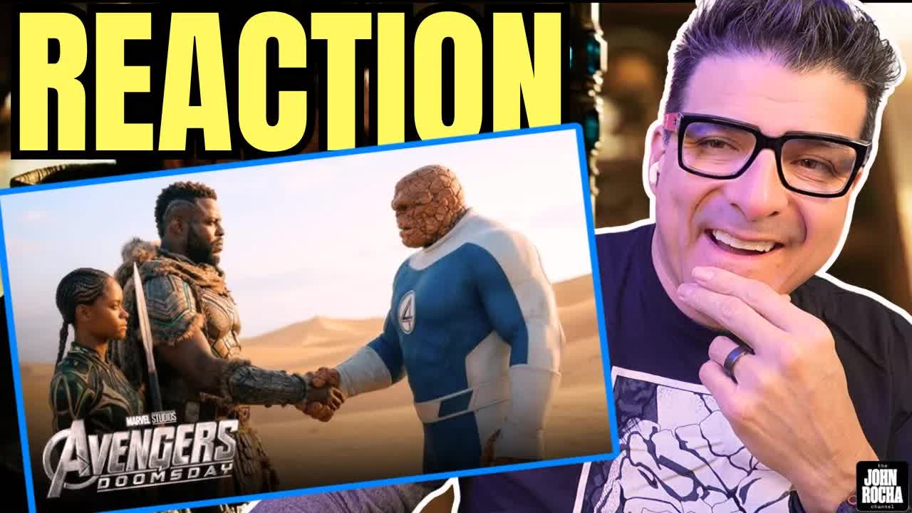 Avengers Doomsday Black Panther, Namor and F4 | Teaser trailer reaction ...