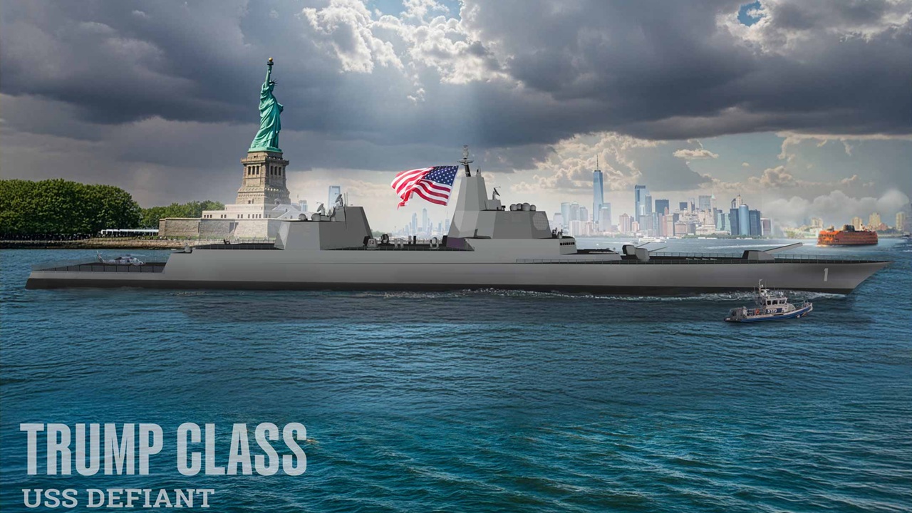 Could the "Trump-class" battleship take shape by spring?