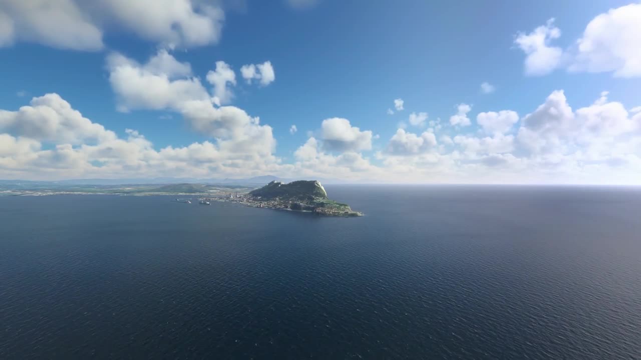 Over Gibraltar: A sky-high journey at the edge of Europe
