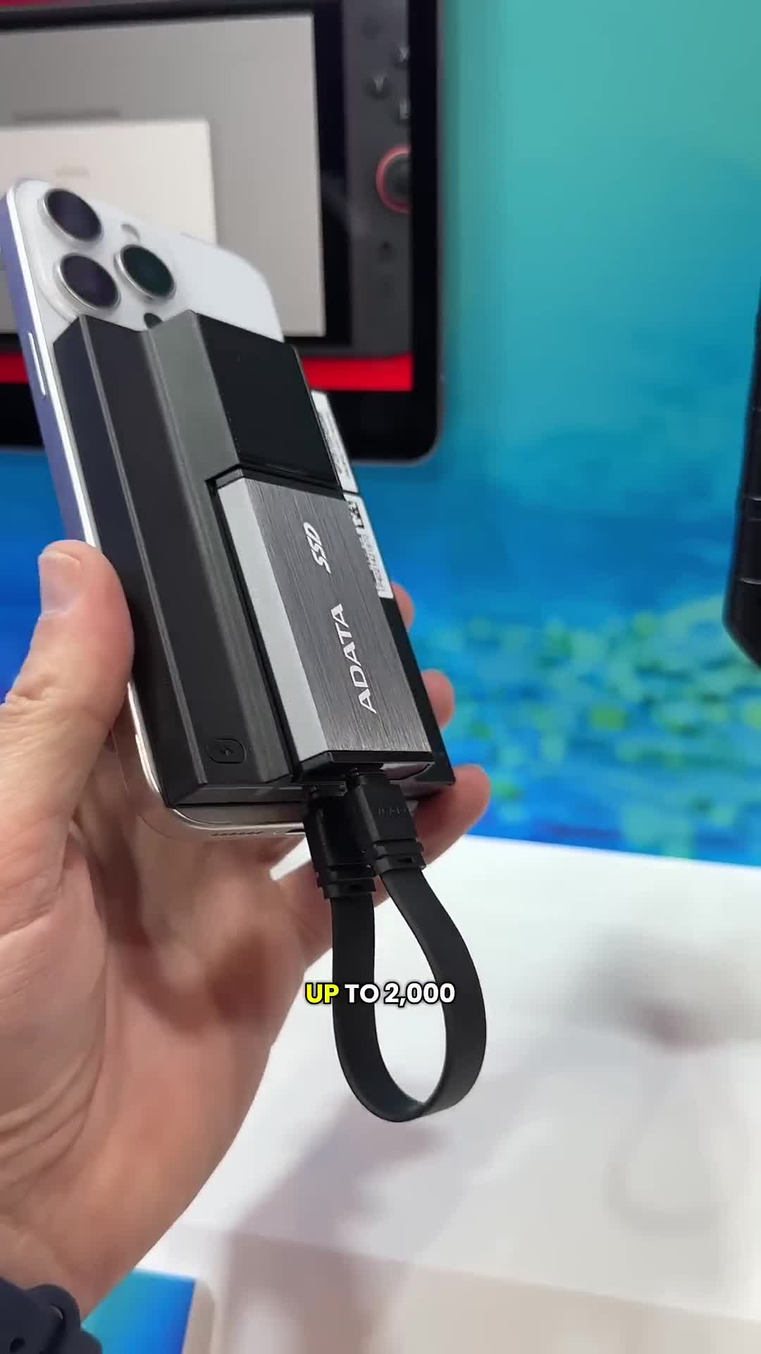 Finally a power bank that actually stores files!