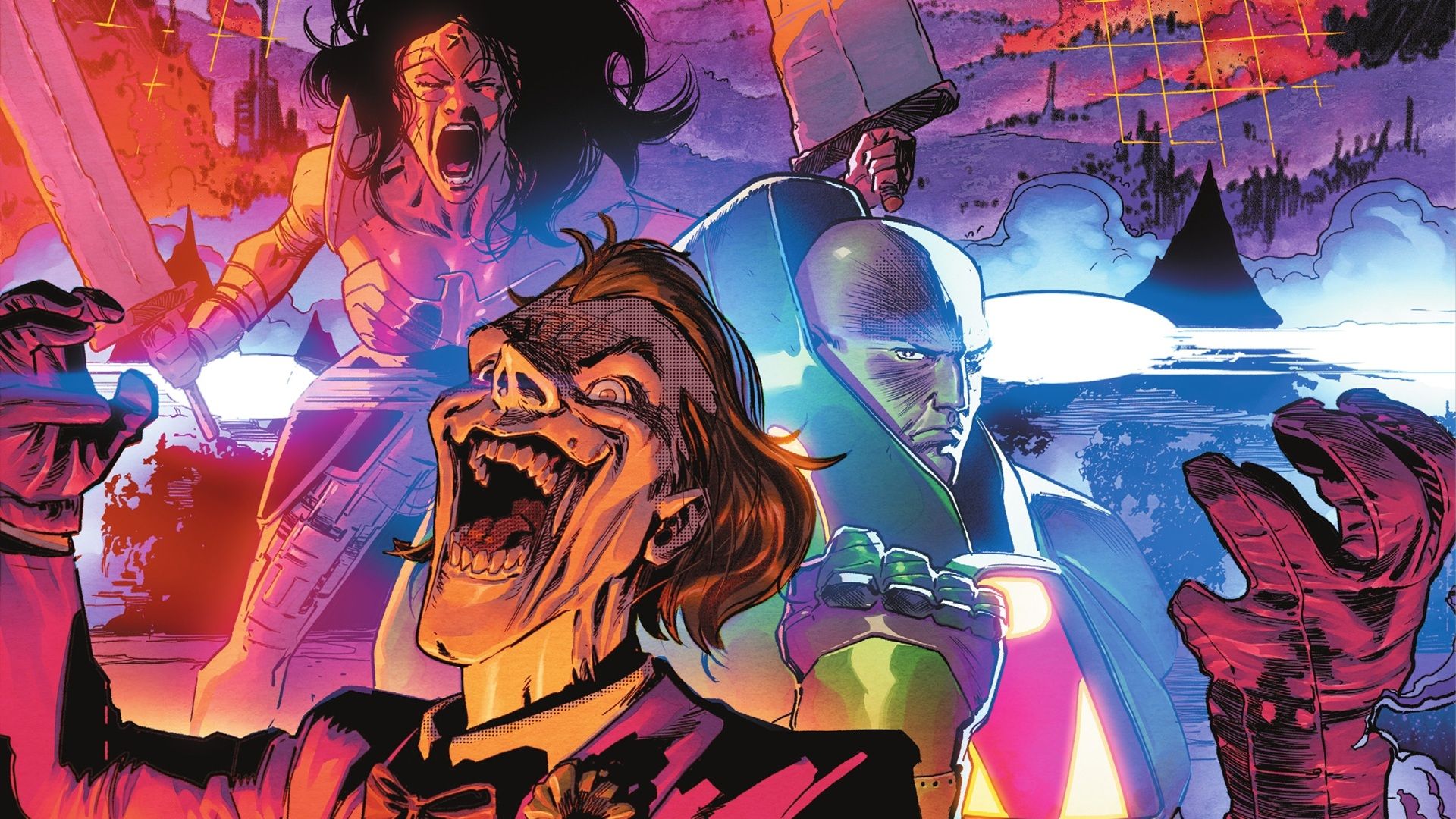 DC's most iconic heroes and villains take over in DC KO #3