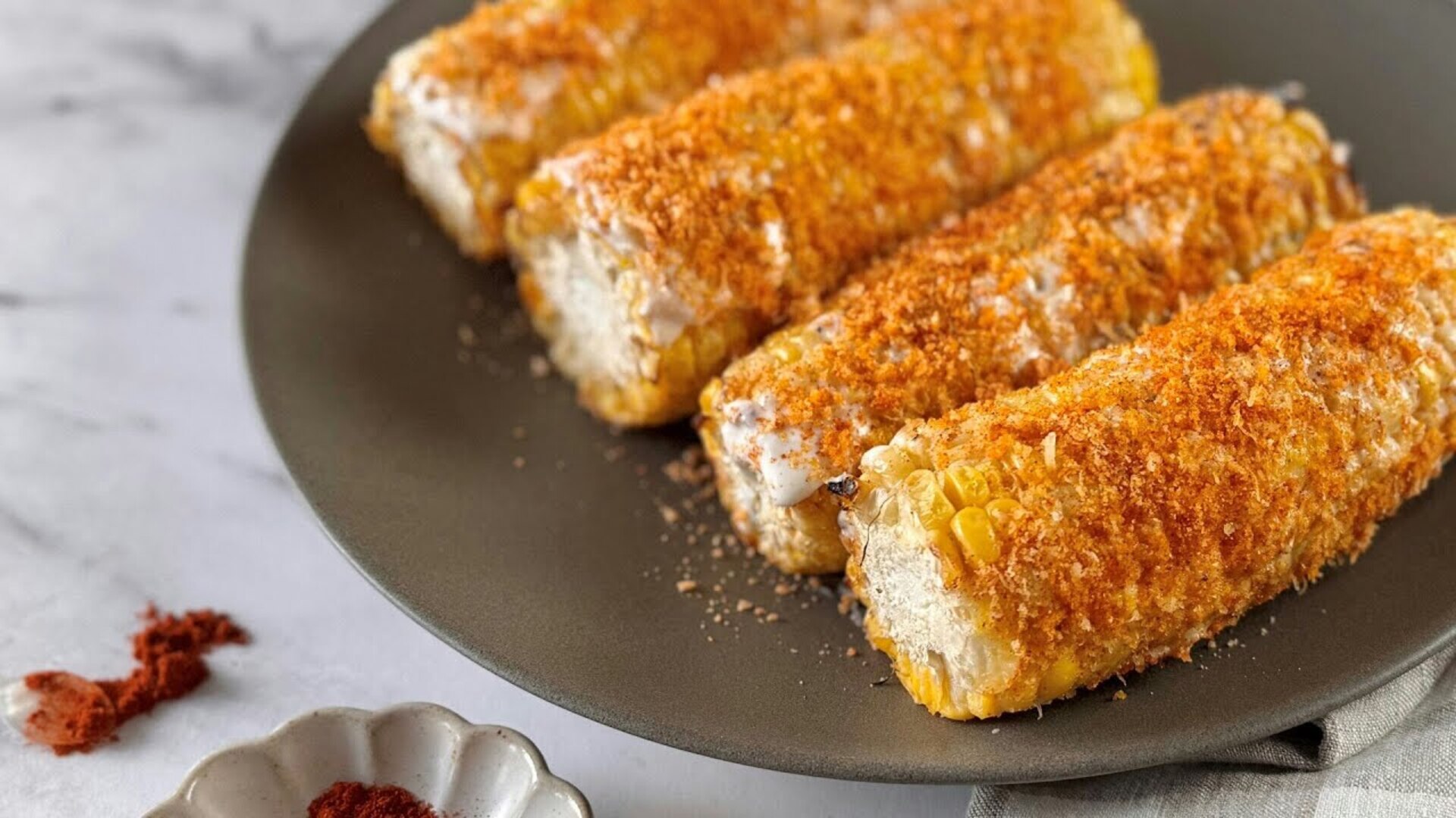 Fire-grilled corn on the cob, LongHorn Steakhouse-style