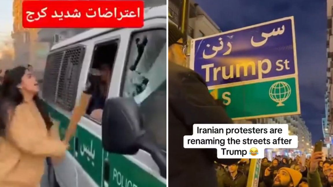 Fake AI videos of Iran protests 'fill void' left by internet shutdown