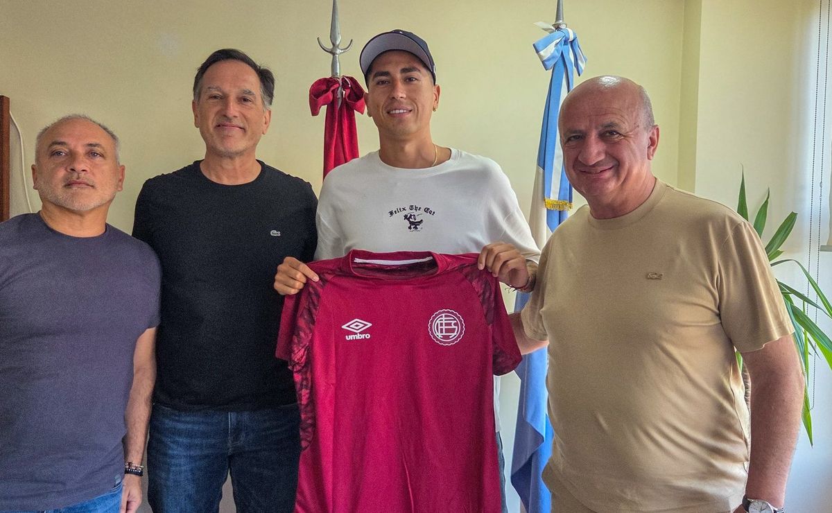 Matías Sepúlveda se olvida de U de Chile y es presentado en Lanús ...