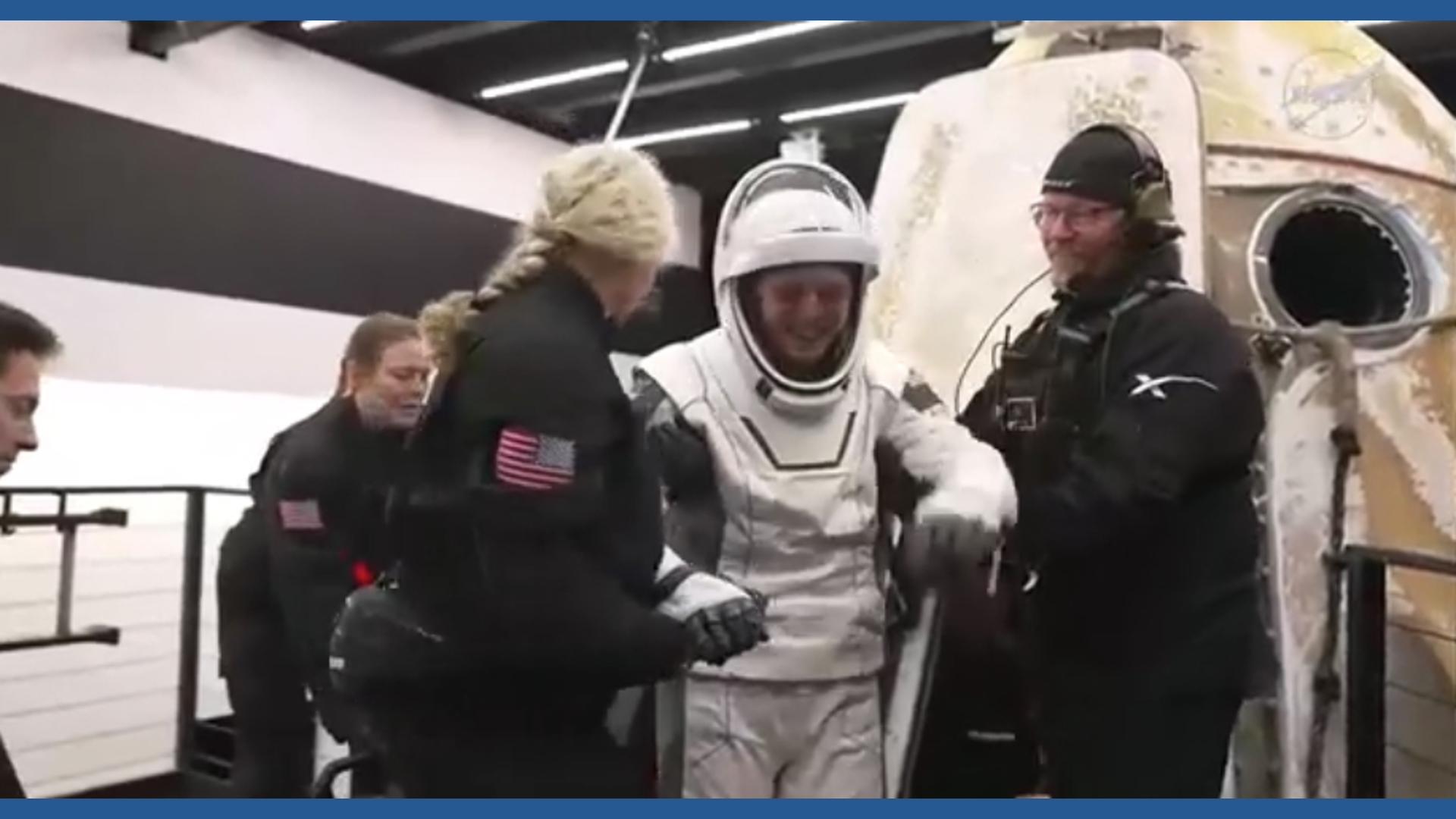 First look inside Dragon on Earth: Crew-11 exits capsule after San ...