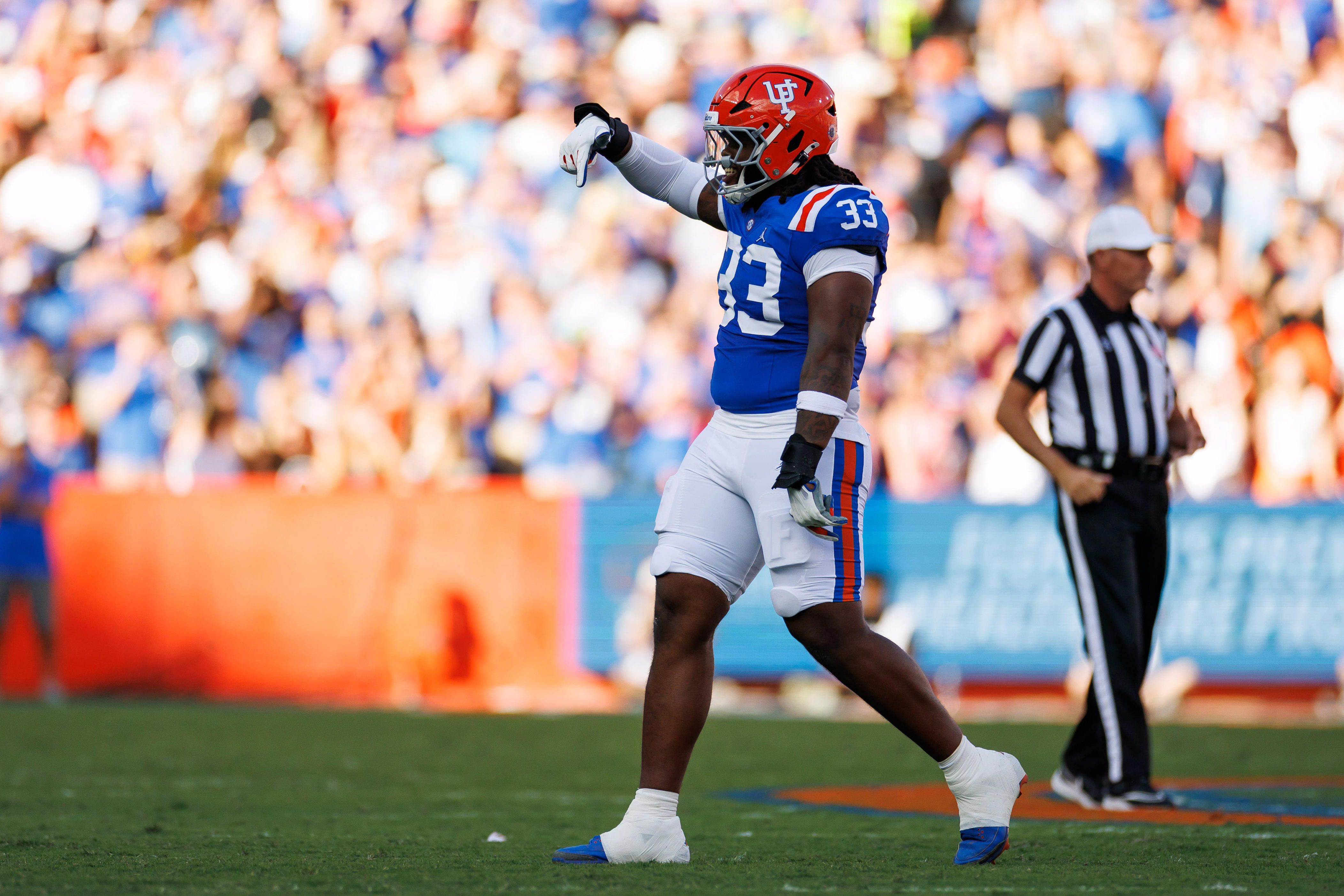 Florida football DL Brien Taylor Jr. entering NCAA transfer portal
